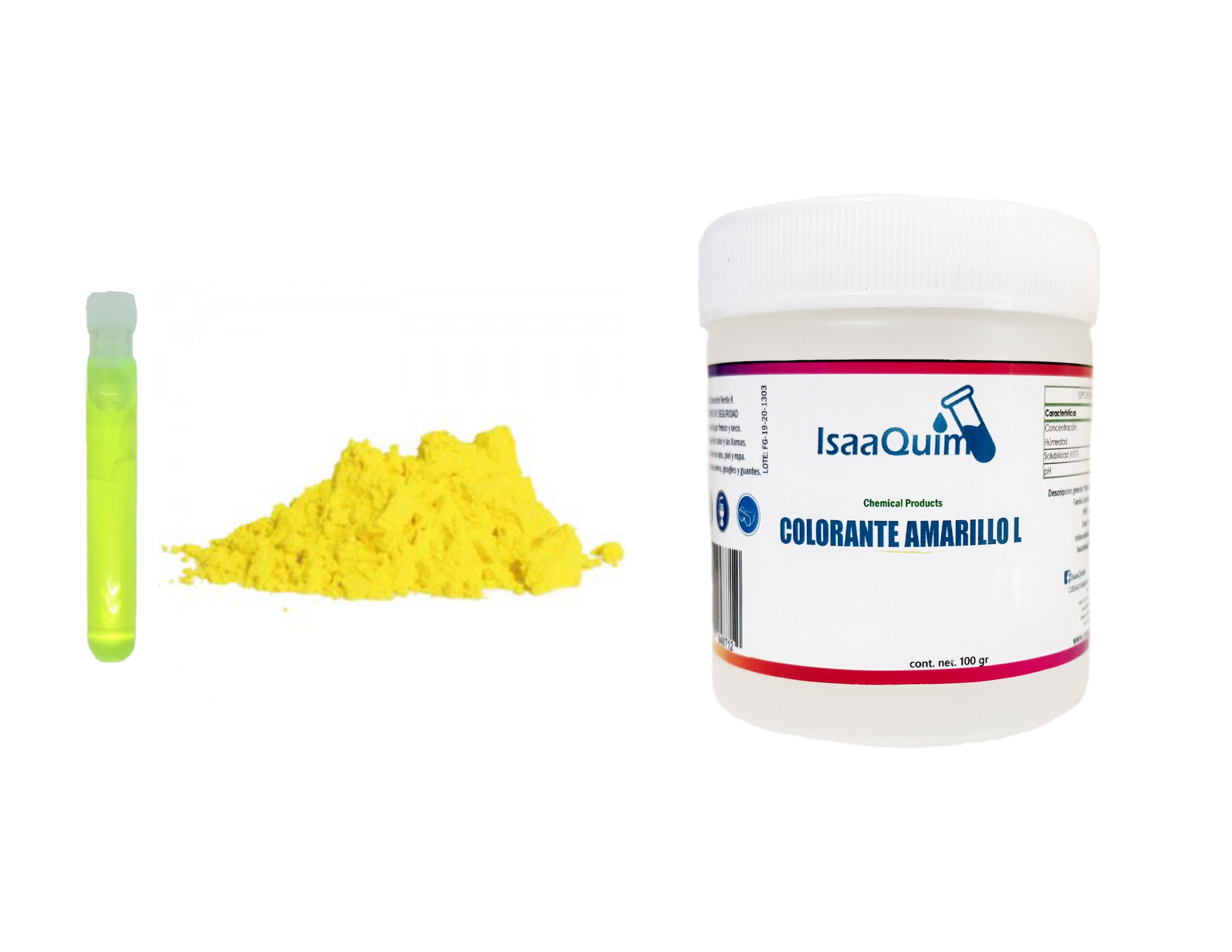 COLORANTE AMARILLO L – IsaaQuim