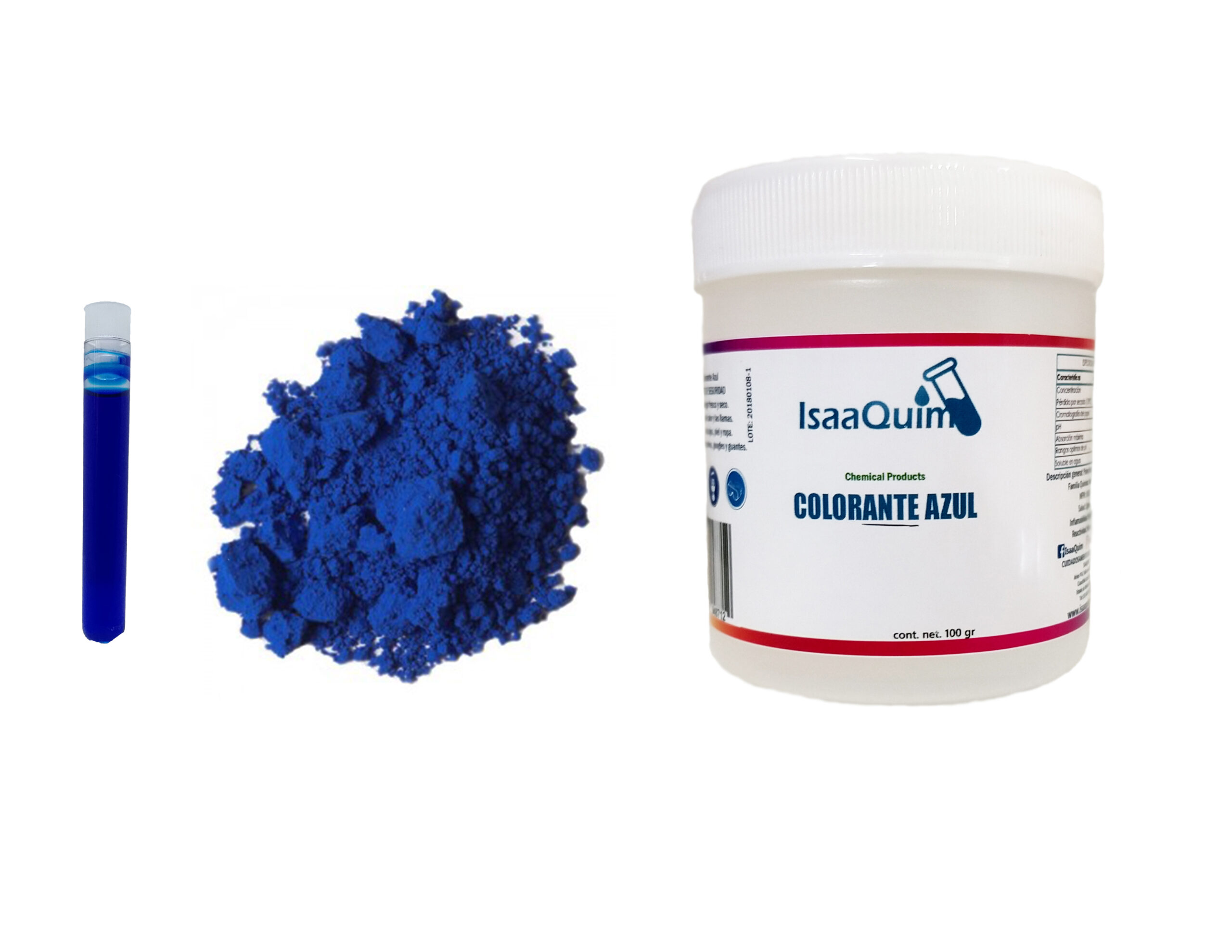 Colorante Azul – IsaaQuim