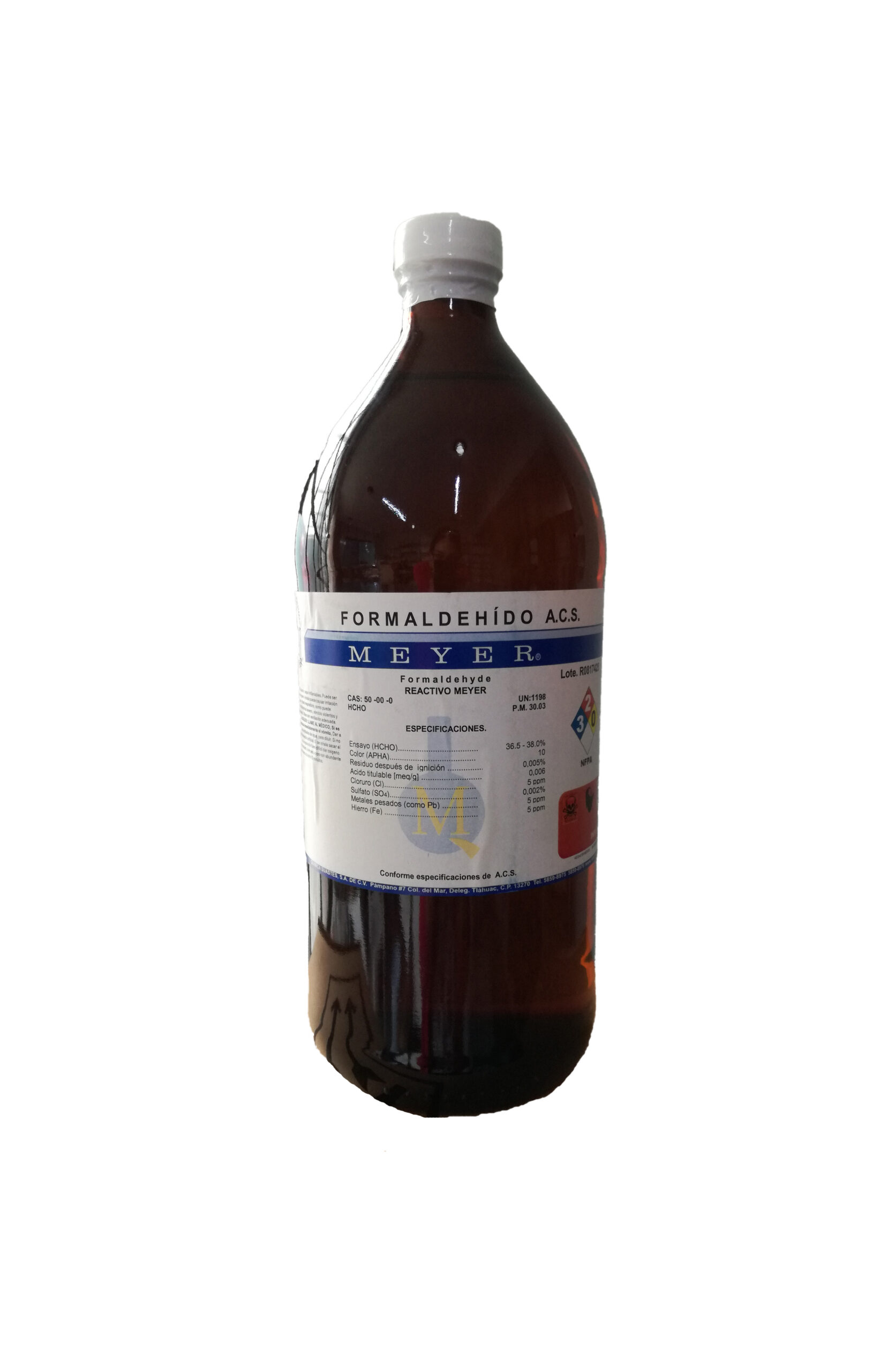 FORMALDEHÍDO A.C.S 1 L MEYER – IsaaQuim