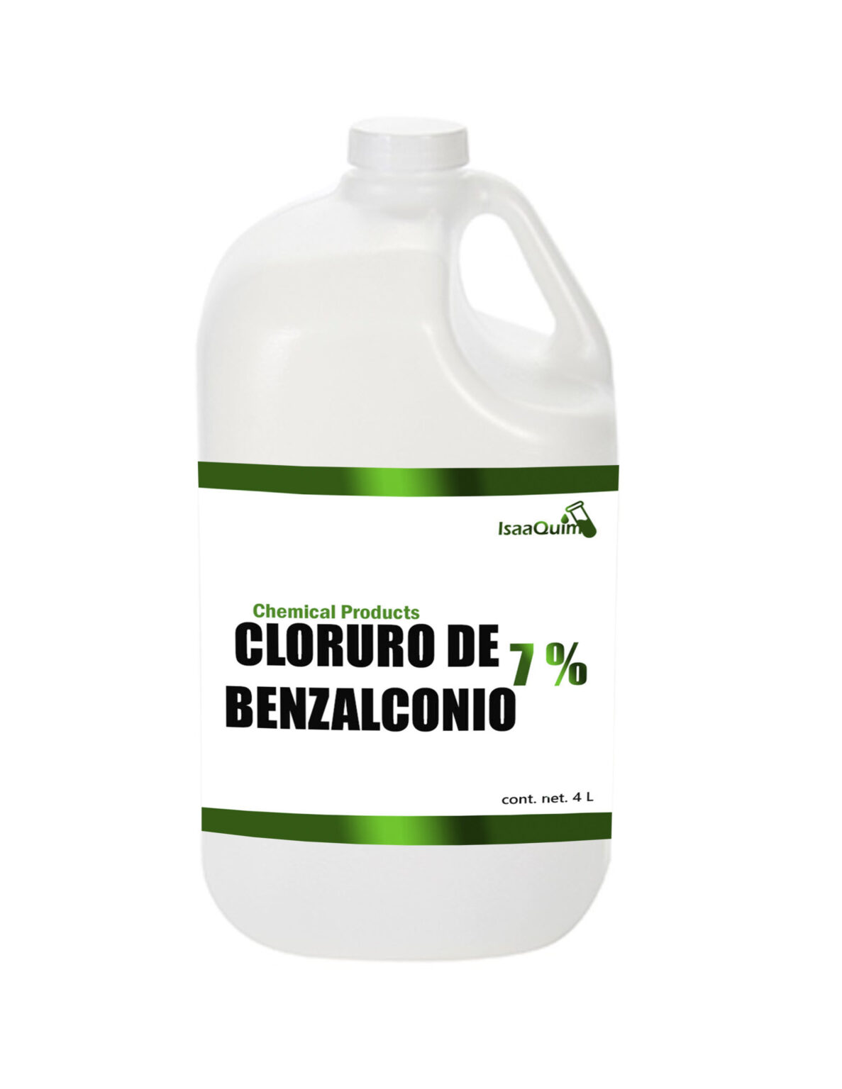 CLORURO DE BENZALCONIO AL 7% (4 LITROS) – IsaaQuim